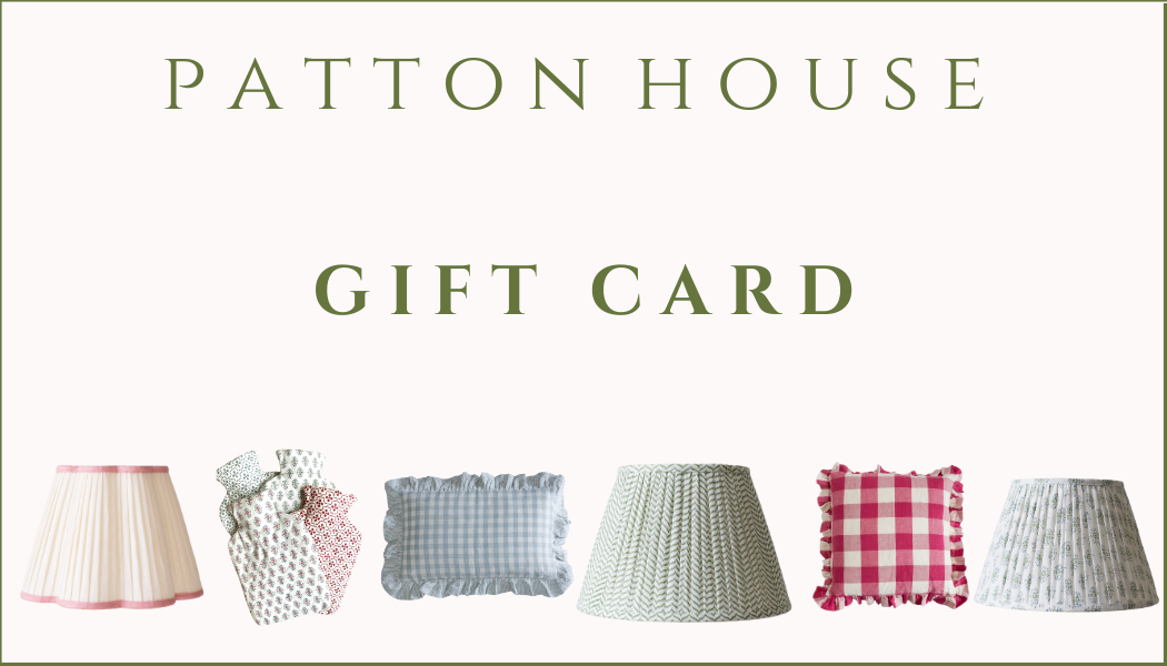 Patton House gift cards